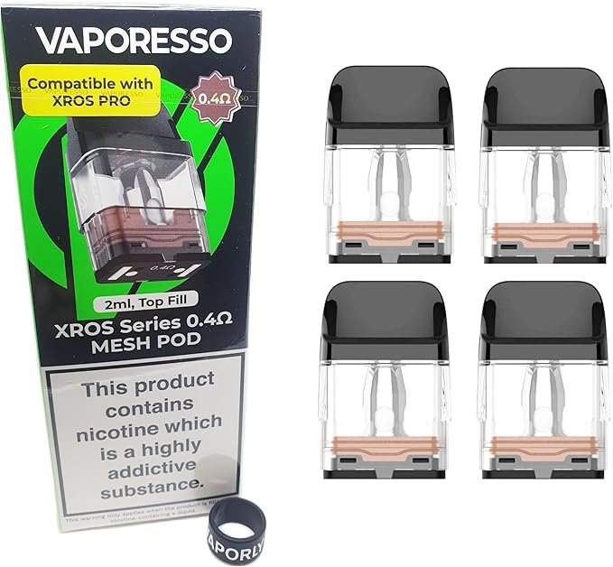 Vaporesso Xros Pod 0.4 Ohm 4 Piece | Vape Cloud